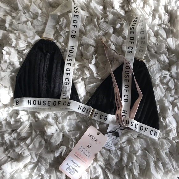 House of CB | Intimates & Sleepwear | House Of Cb Ribbed Triangle Bra ...